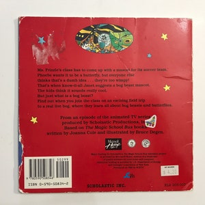 The Magic School Bus Butterfly and the Bog Beast 1996 Scholastic 90s ...