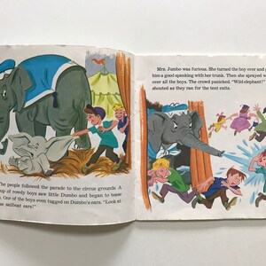 Vintage Dumbo See Hear Read Book Collectible Paper Ephemera Reading ...