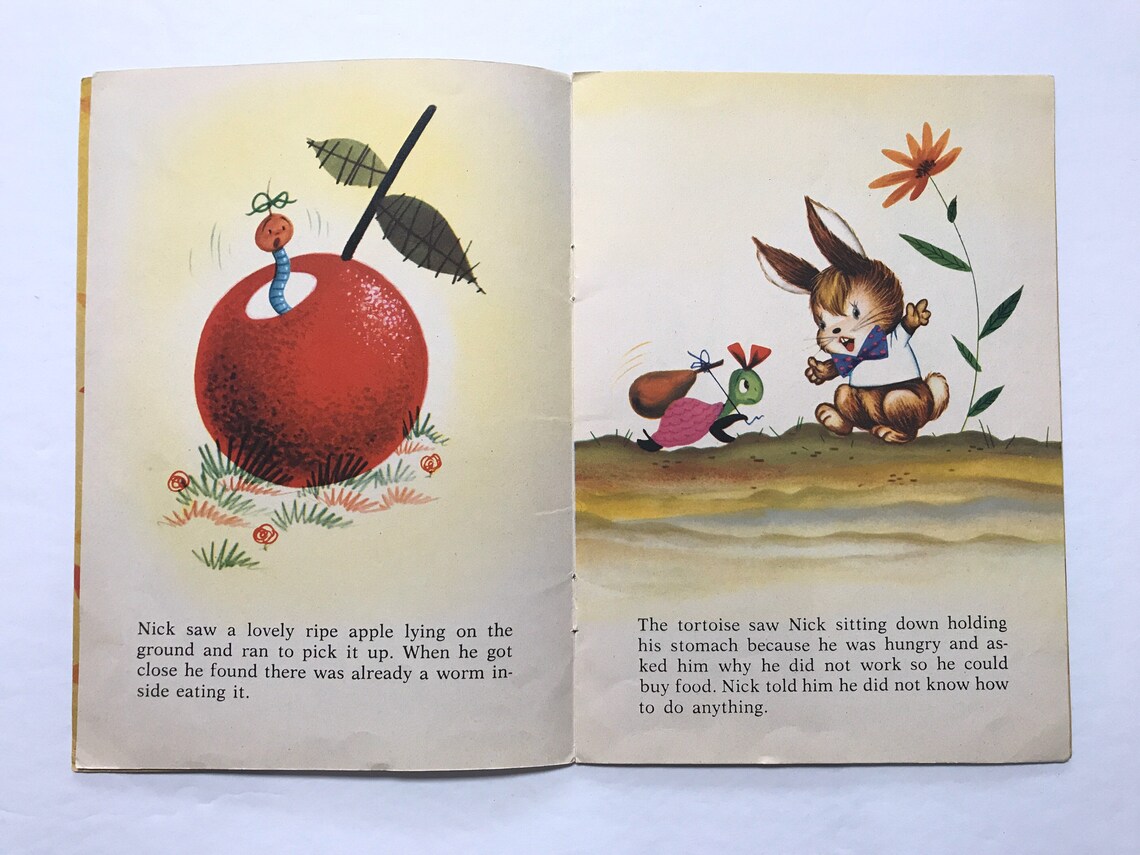 Vintage Soft Cover Kids Book the Clever Rabbit 60s 70s | Etsy