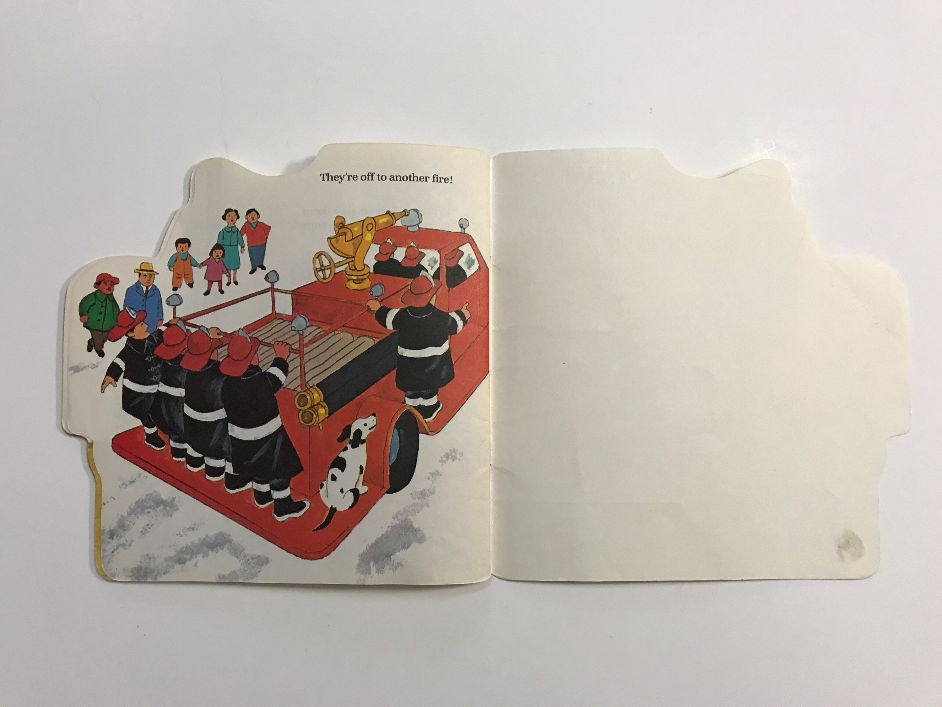 1982 The Fire Engine Book Little Golden Books for Kids | Etsy