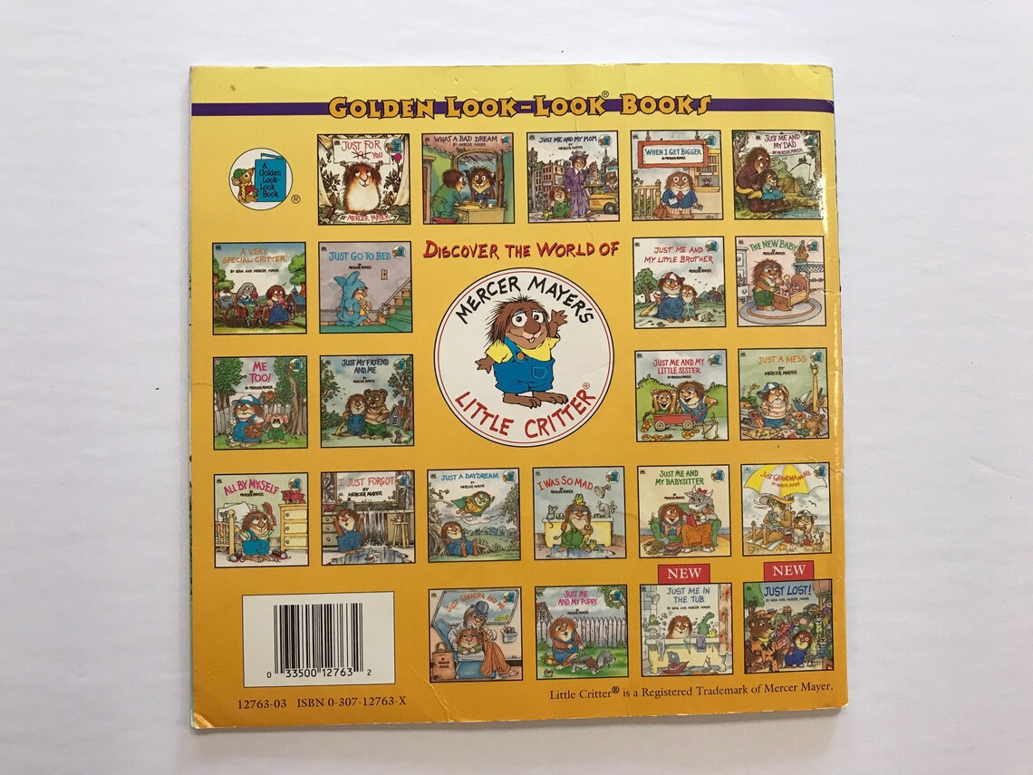 1992 Mercer Mayer Little Critters Book A Very Special Critter - Etsy