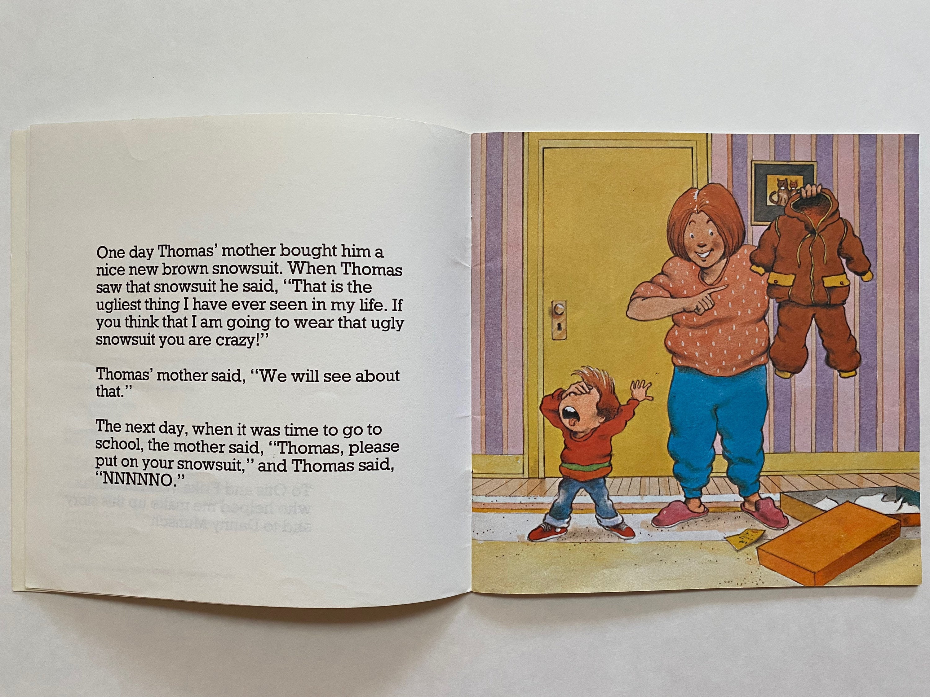 1985 Robert Munsch Thomas Snowsuit Soft Cover Kids Book - Etsy Canada