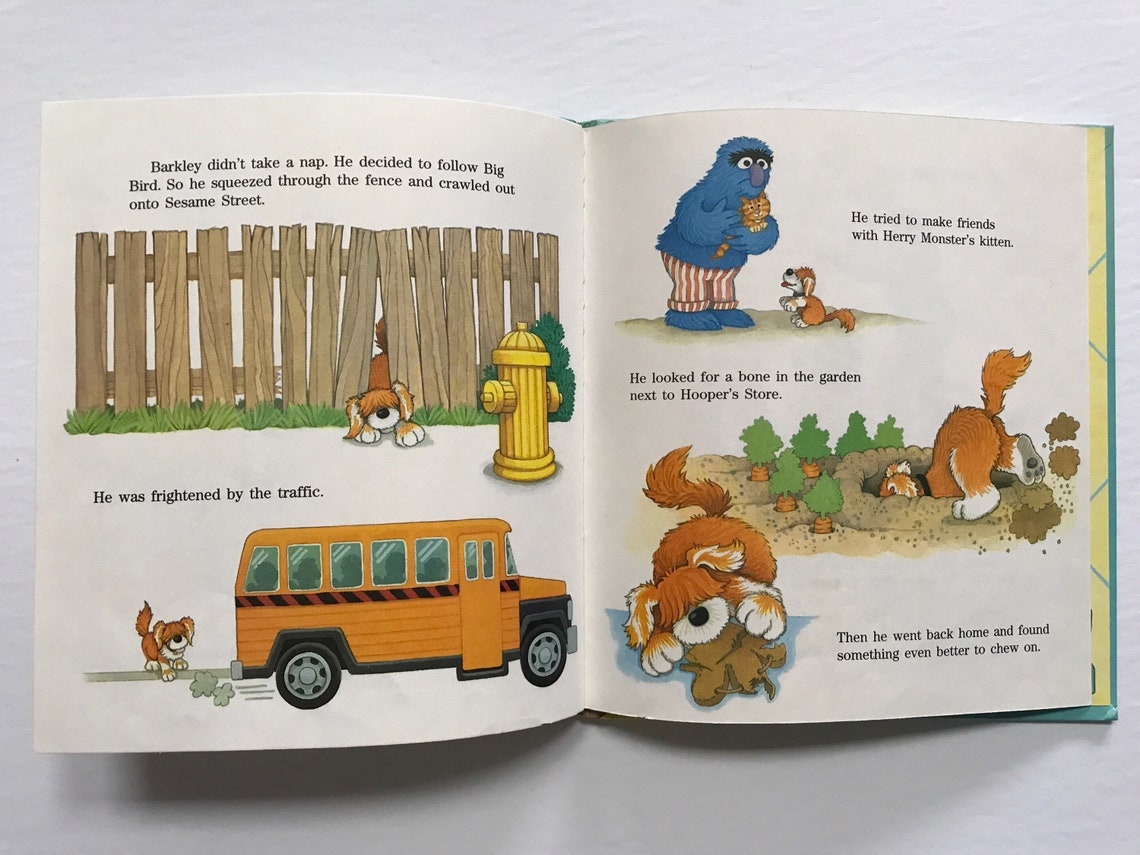 1986 A Birds Best Friend Hard Cover Story Reading Sesame - Etsy