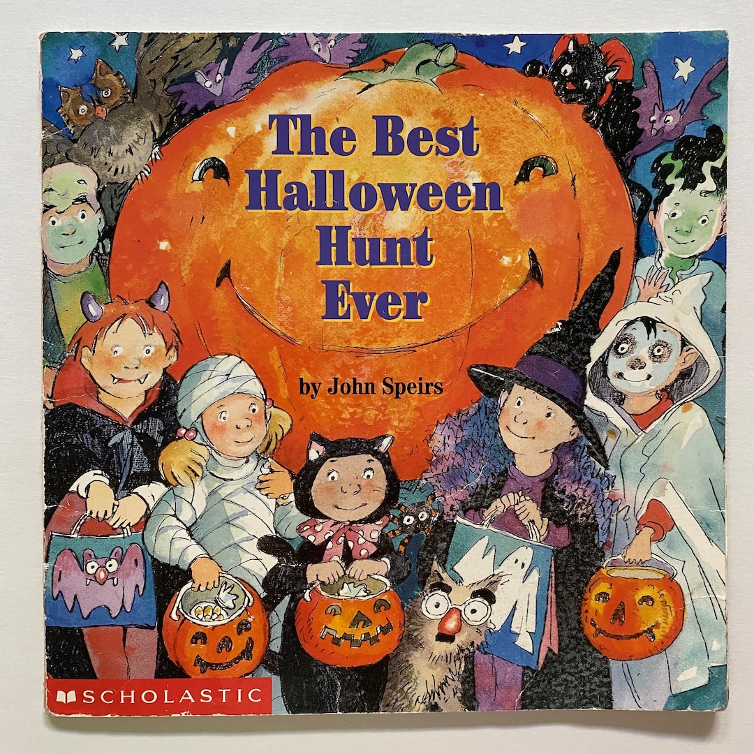 2000 the Best Halloween Hunt Ever Book Spooky Season Paper Ephemera ...
