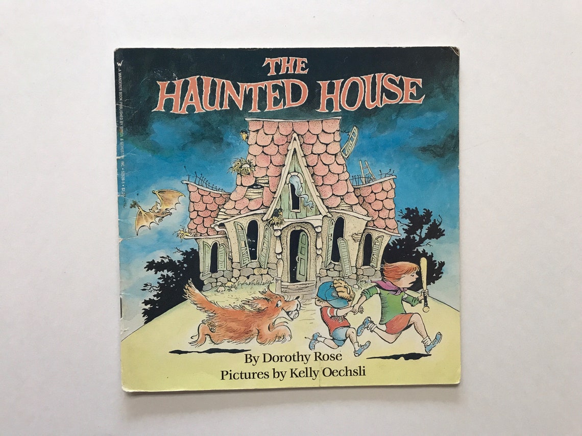 1986 The Haunted House Book Softcover Reading Story Kids - Etsy.de