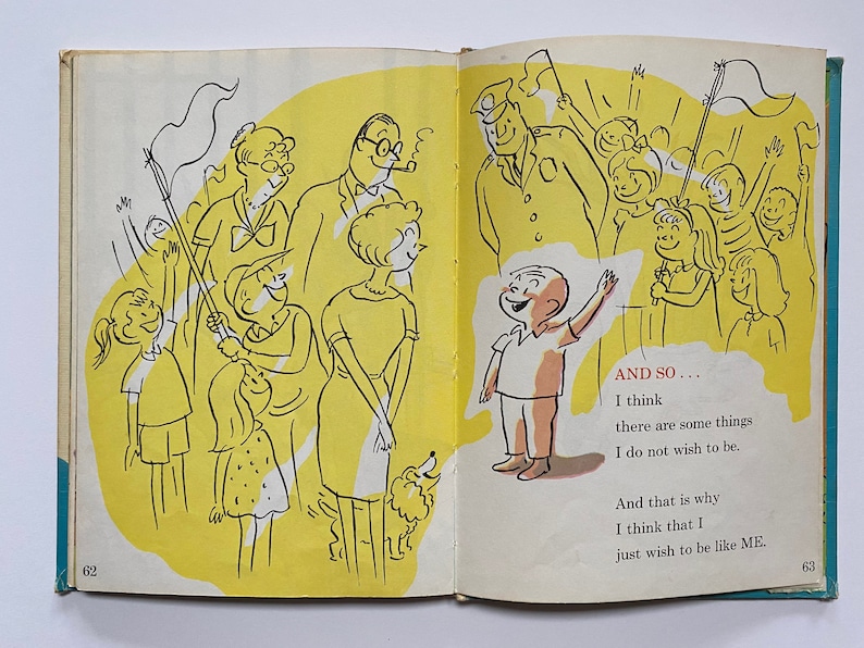 1965 I Wish That I Had Duck Feet Book by Theo Lesieg Hard Cover Kids ...