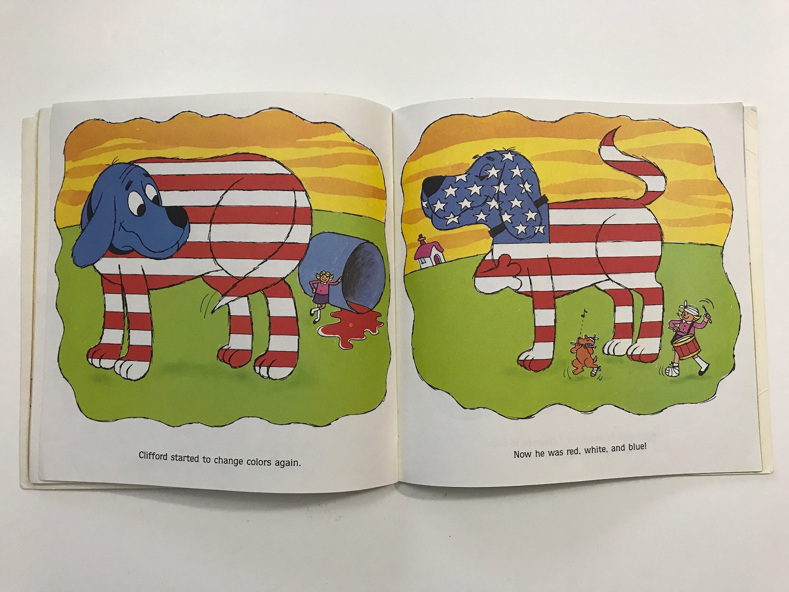 Cliffords Happy Easter Book 1994 Kids Children Reading Story Cute Big ...