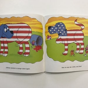 Cliffords Happy Easter Book 1994 Kids Children Reading Story Cute Big ...