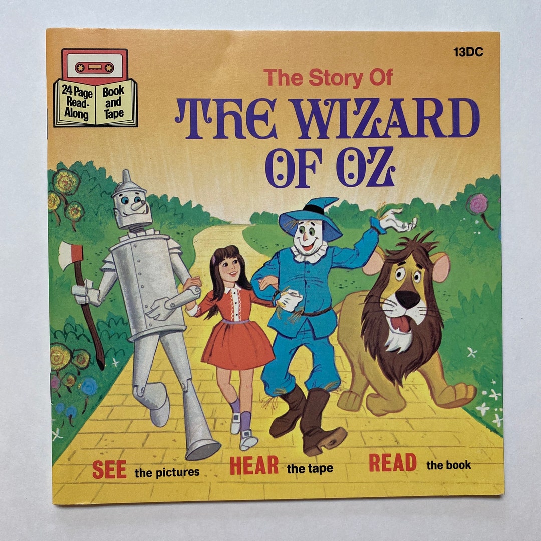 The Wizard of Oz Read Along - See Hear Read Kids Book BOOK ONLY - Etsy