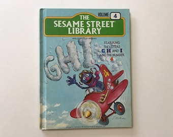1973 the Sesame Street Library Book 9 Muppets Jim Henson Kids | Etsy
