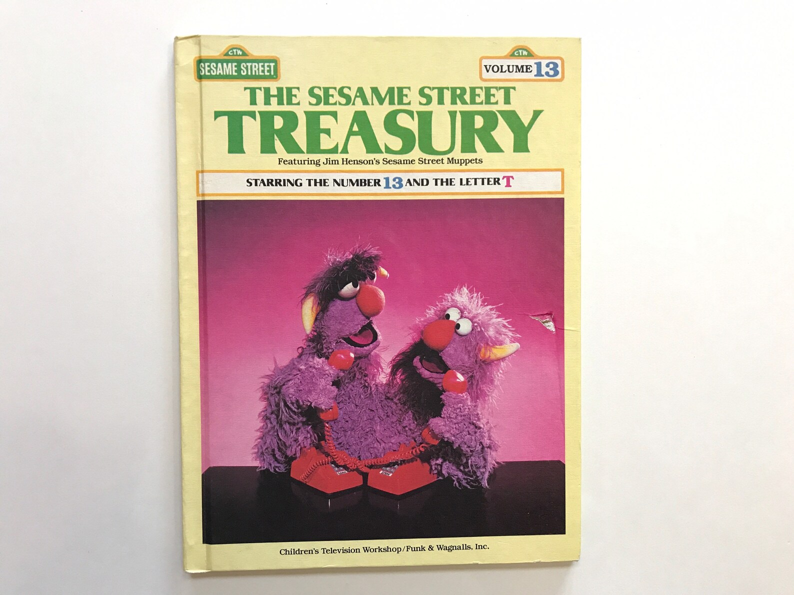 1983 the Sesame Street Treasury Book 13 Muppets Jim Henson | Etsy