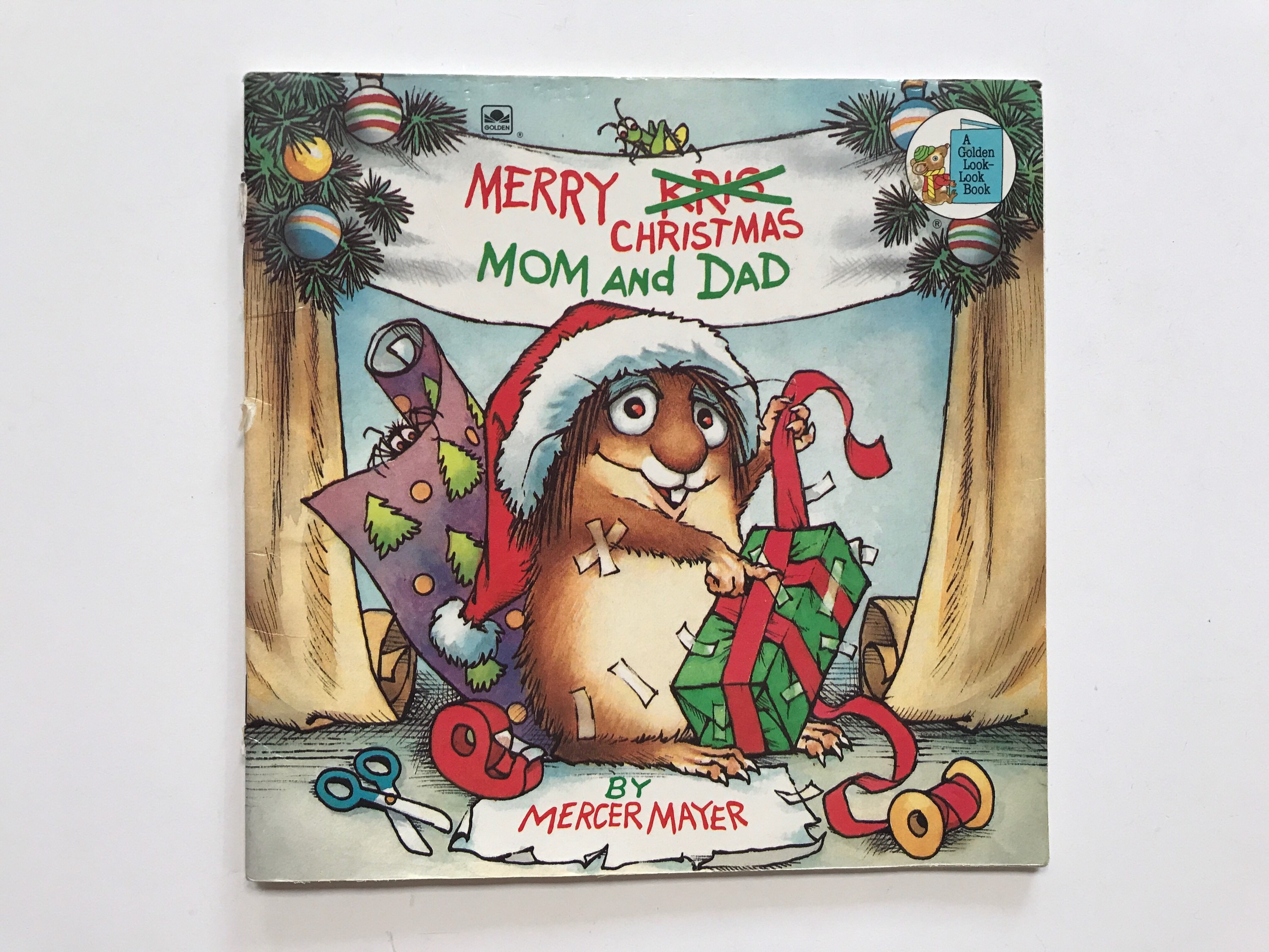 1982 Merry Christmas Mom and Dad Mercer Mayer A Little Golden | Etsy