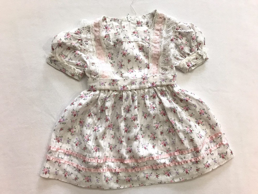 Vintage Floral Pretty Cute 80s 90s Retro Girls Toddler Size 2 Clothing ...