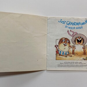 1983 Just Grandma and Me Mercer Mayer A Little Golden Look Look Book ...