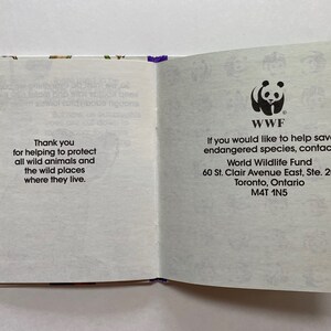 1988 All About Koalas World Wildlife Fund Book From Wendys 80s WWF ...