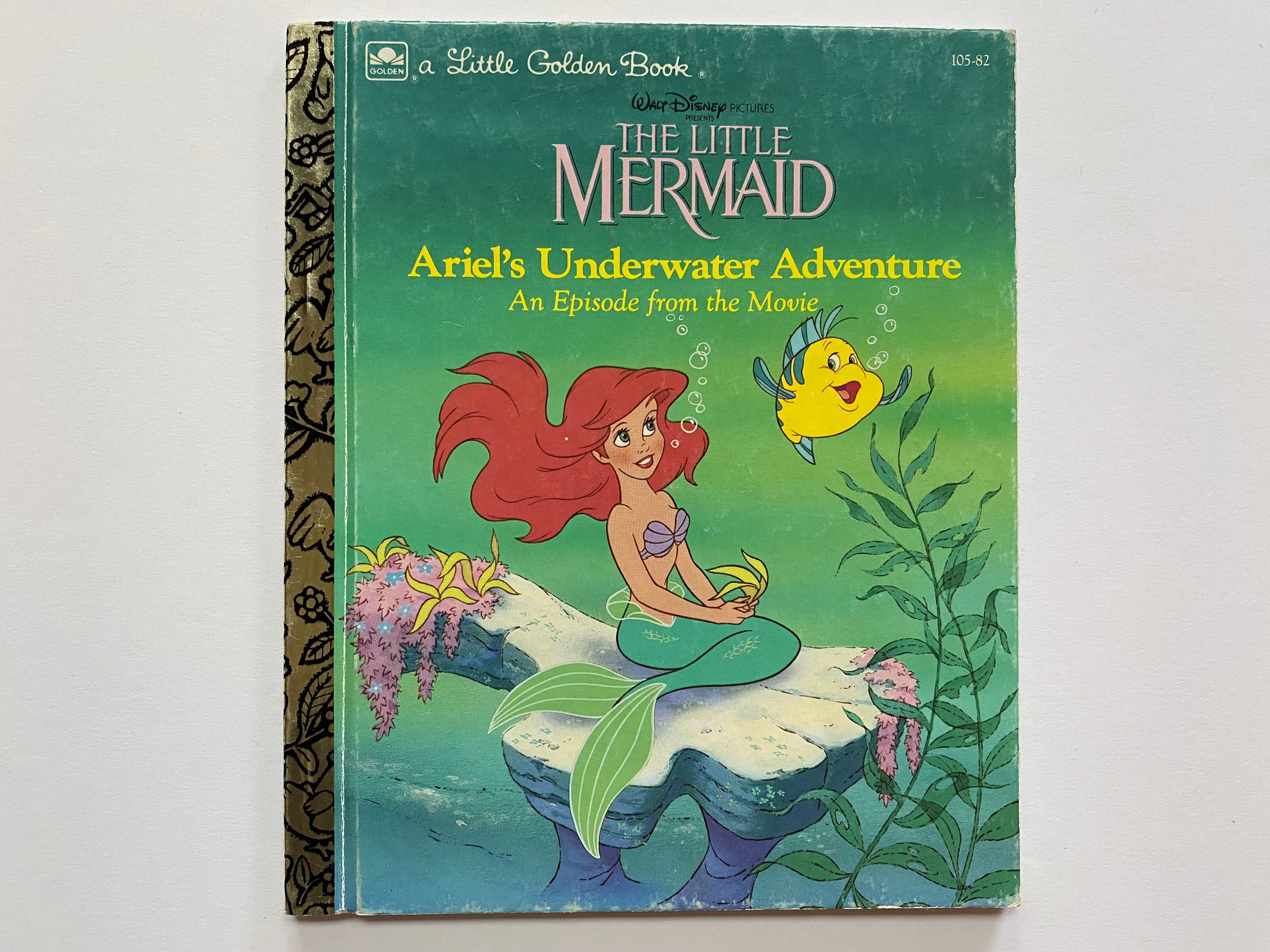 1989 Disney the Little Mermaid Ariel’s Underwater Adventure Little ...