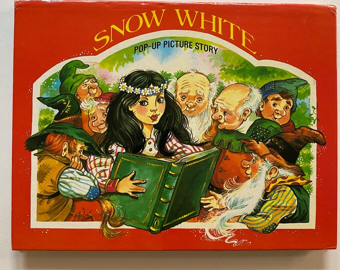 Vintage Snow White Brown Watson Pop up Book Fairytale Magical Kids ...