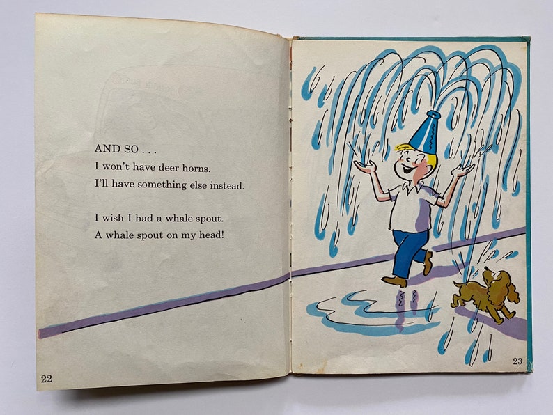 1965 I Wish That I Had Duck Feet Book by Theo Lesieg Hard Cover Kids ...