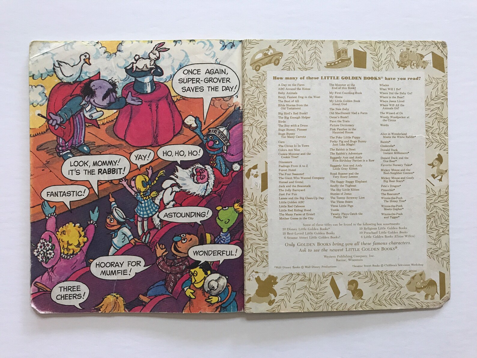 1979 the Amazing Mumford Forgets the Magic Words Little Golden Book ...
