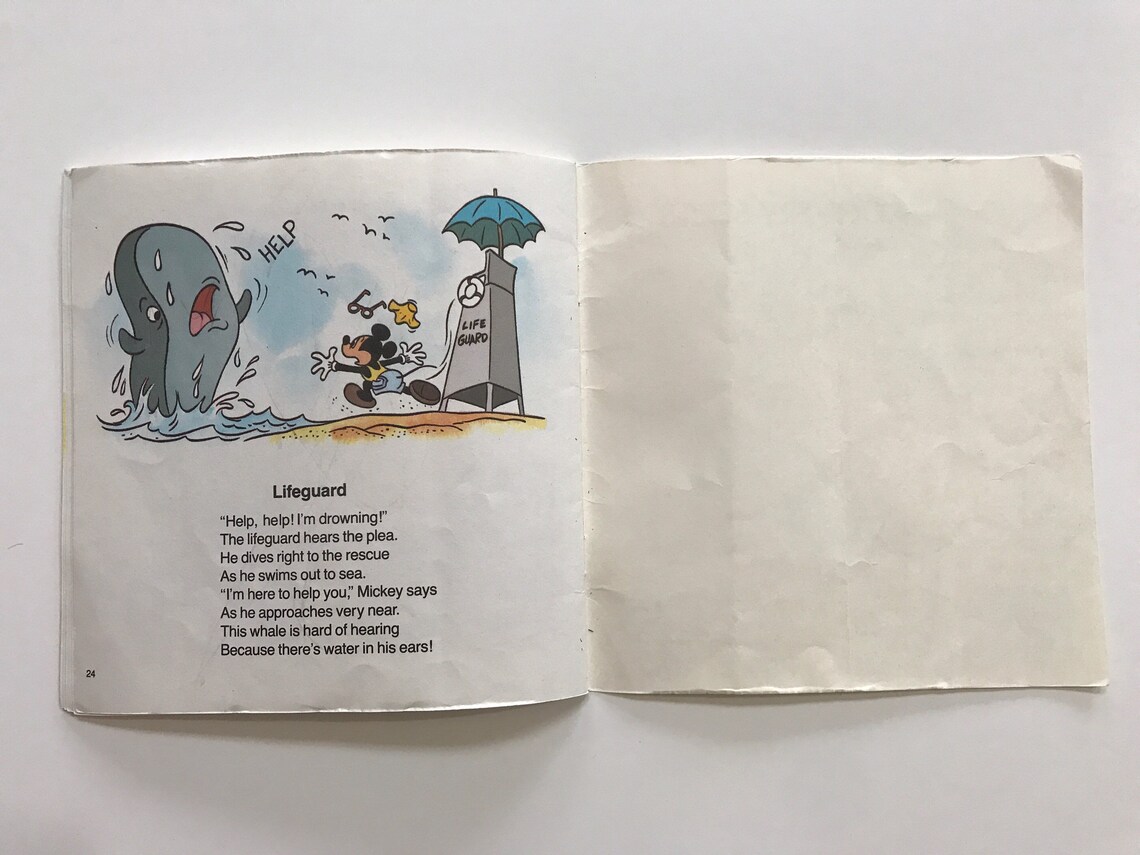 Disney Read Along Book Discovery Series People at Work See | Etsy