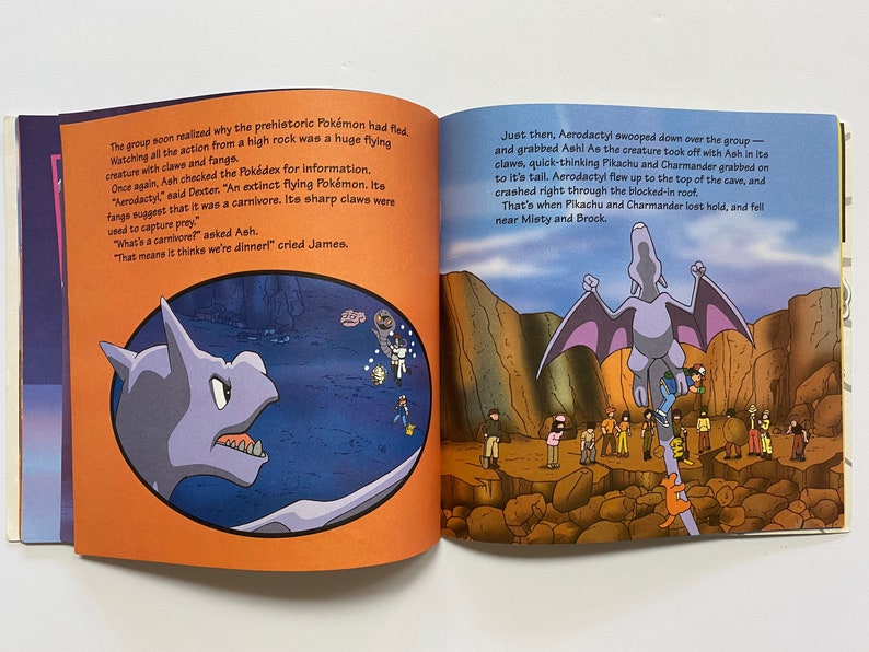 Pokémon Attack the Prehistoric Pokémon Soft Cover Kids - Etsy