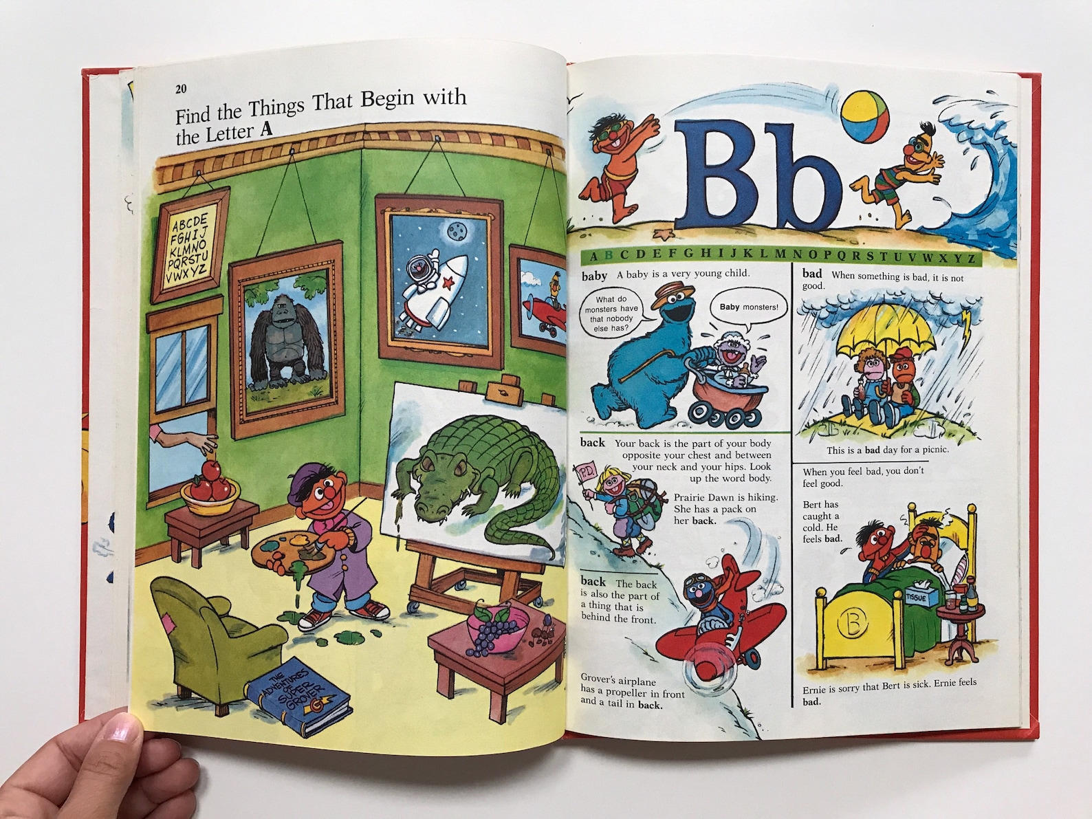 1981 Big Birds Sesame Street Dictionary Volume 1 Book Kids Hardcover ...