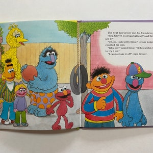 1988 Oh I Am so Embarrassed Book Hard Cover Story Reading Sesame Street ...