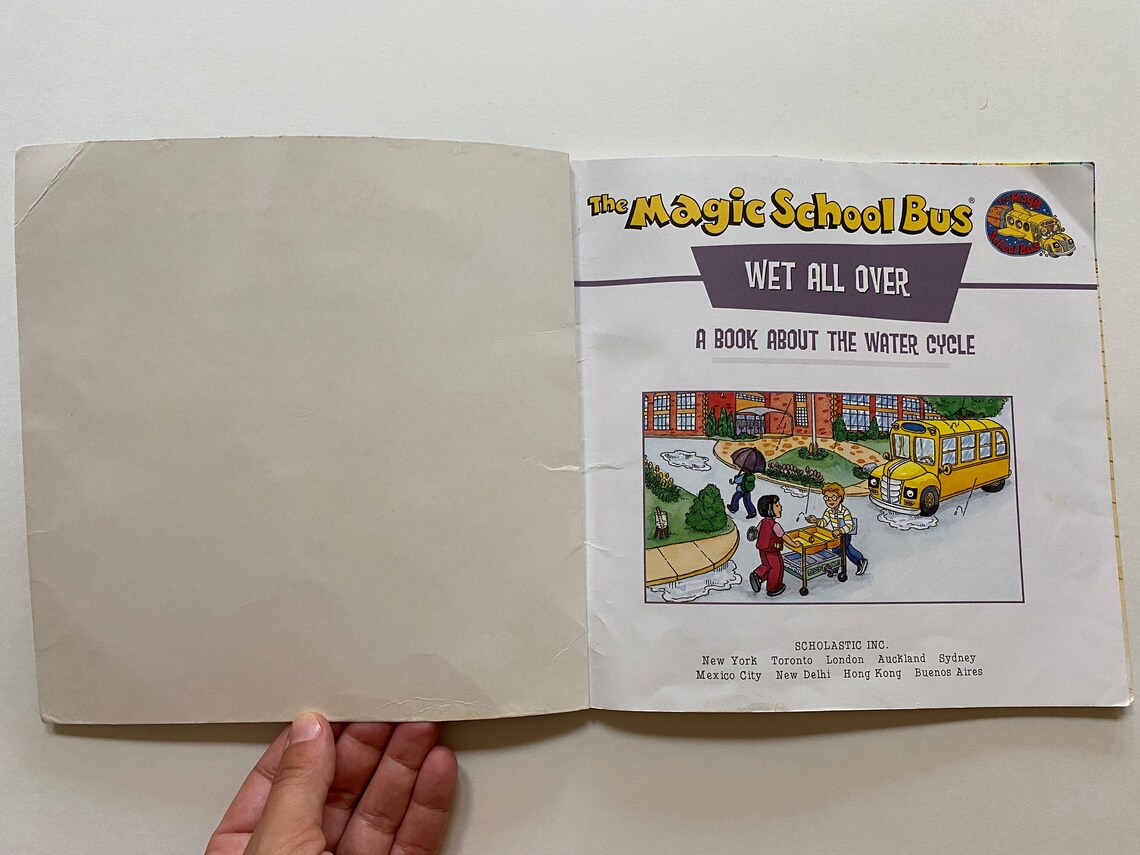 The Magic School Bus Wet All Over 1996 Scholastic 90s Kids Reading ...