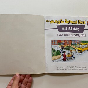 The Magic School Bus Wet All Over 1996 Scholastic 90s Kids Reading ...