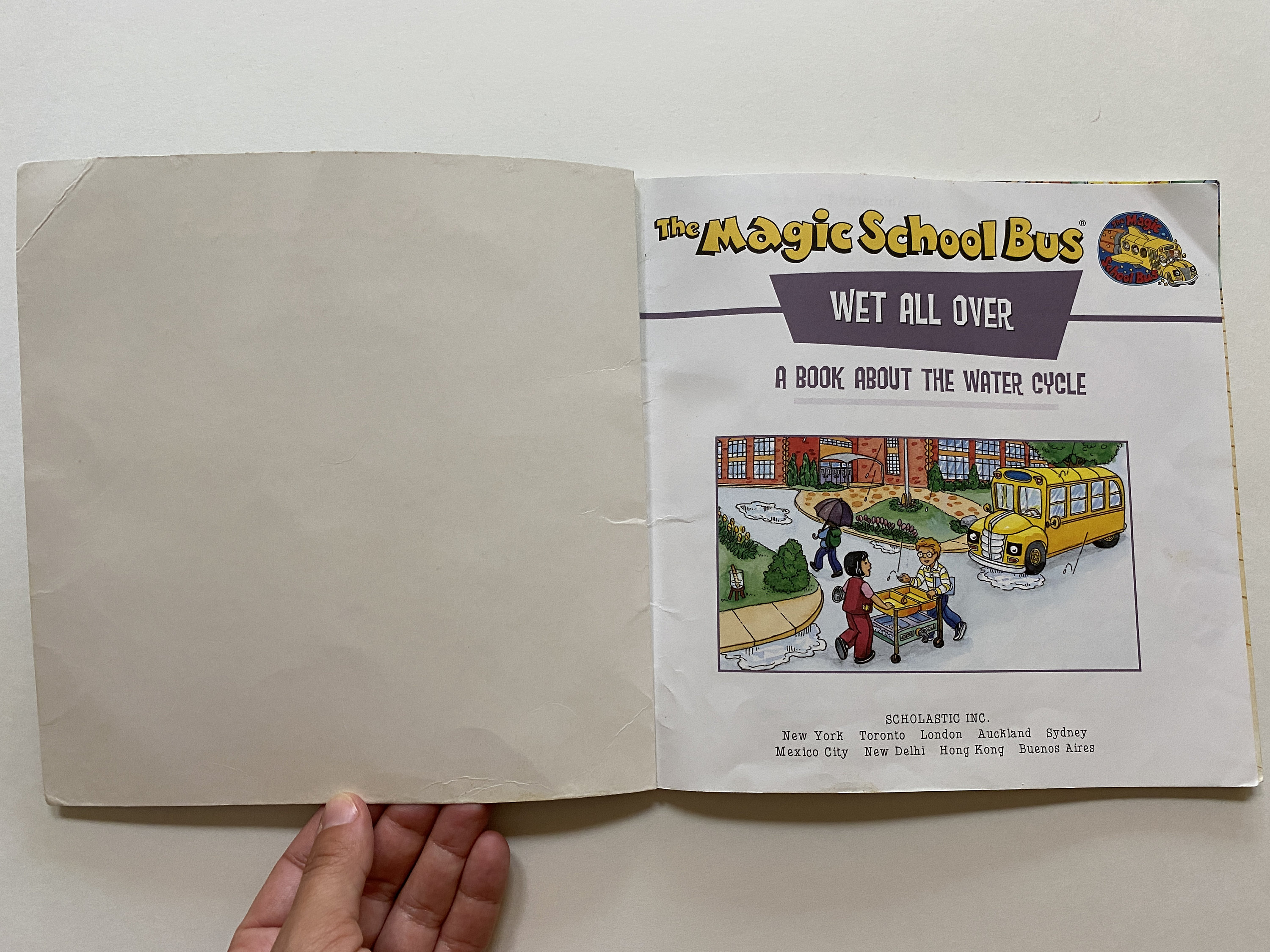 The Magic School Bus Wet All Over 1996 Scholastic 90s Kids Reading ...