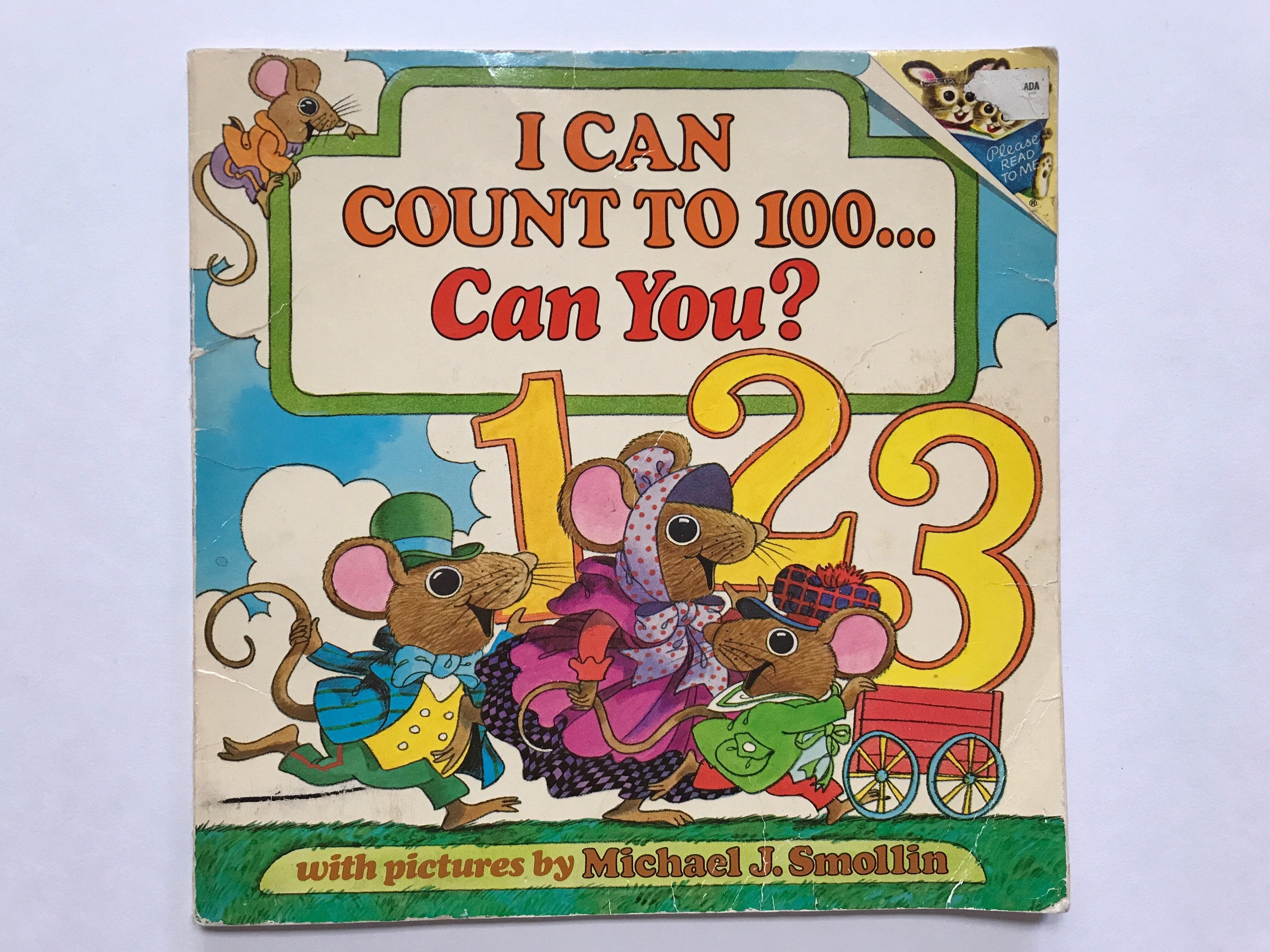 1979 I Can Count to 100... Can You Soft Cover Kids Book / A - Etsy