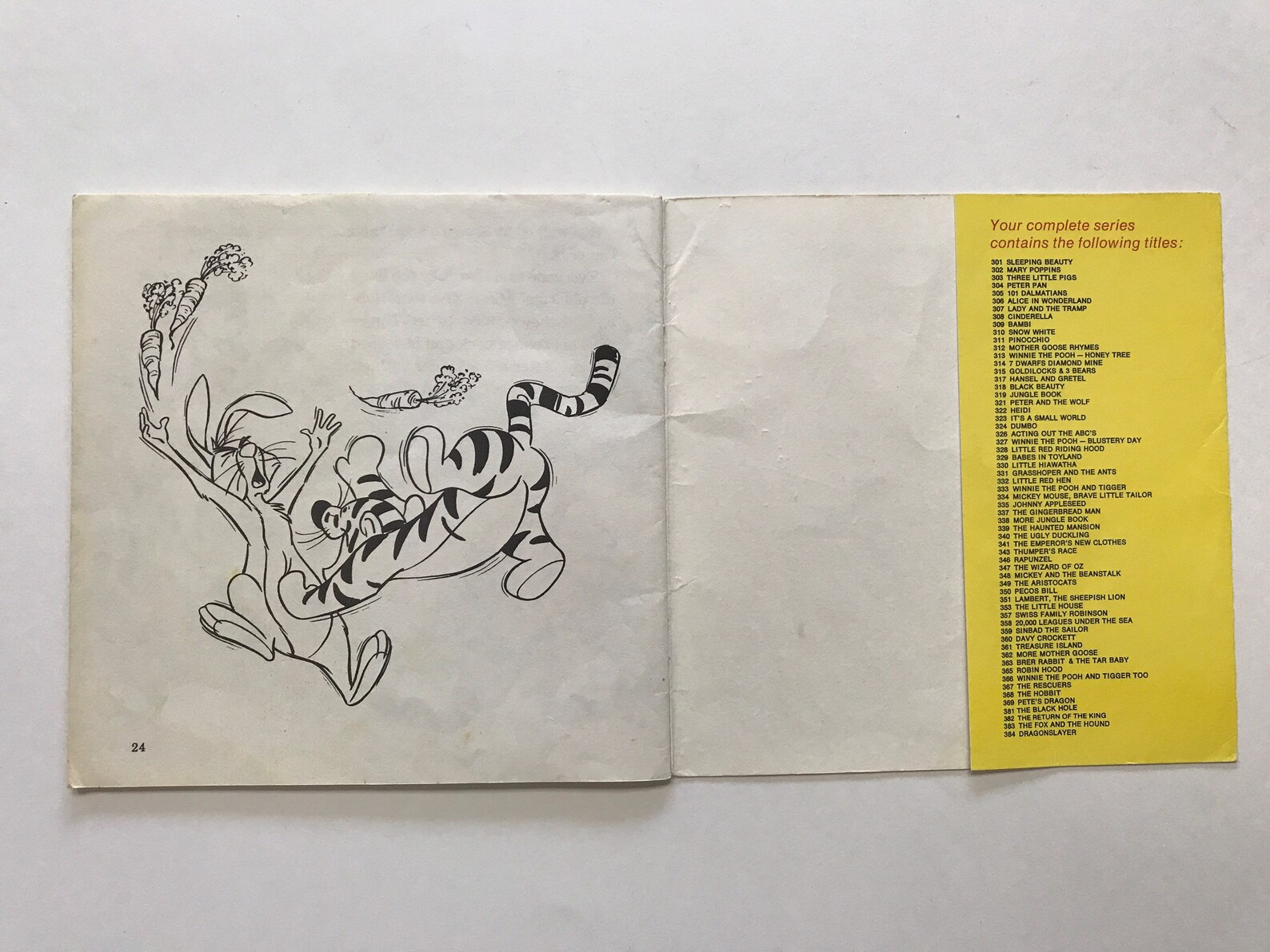 Winnie the Pooh and Tigger Too Disney See Hear Read Book Paper Ephemera ...