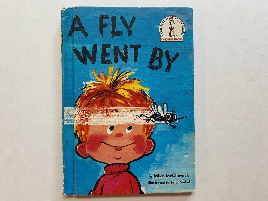 Vintage A Fly Went by Book by Mike Mcclintock Hard Cover Kids Childrens ...