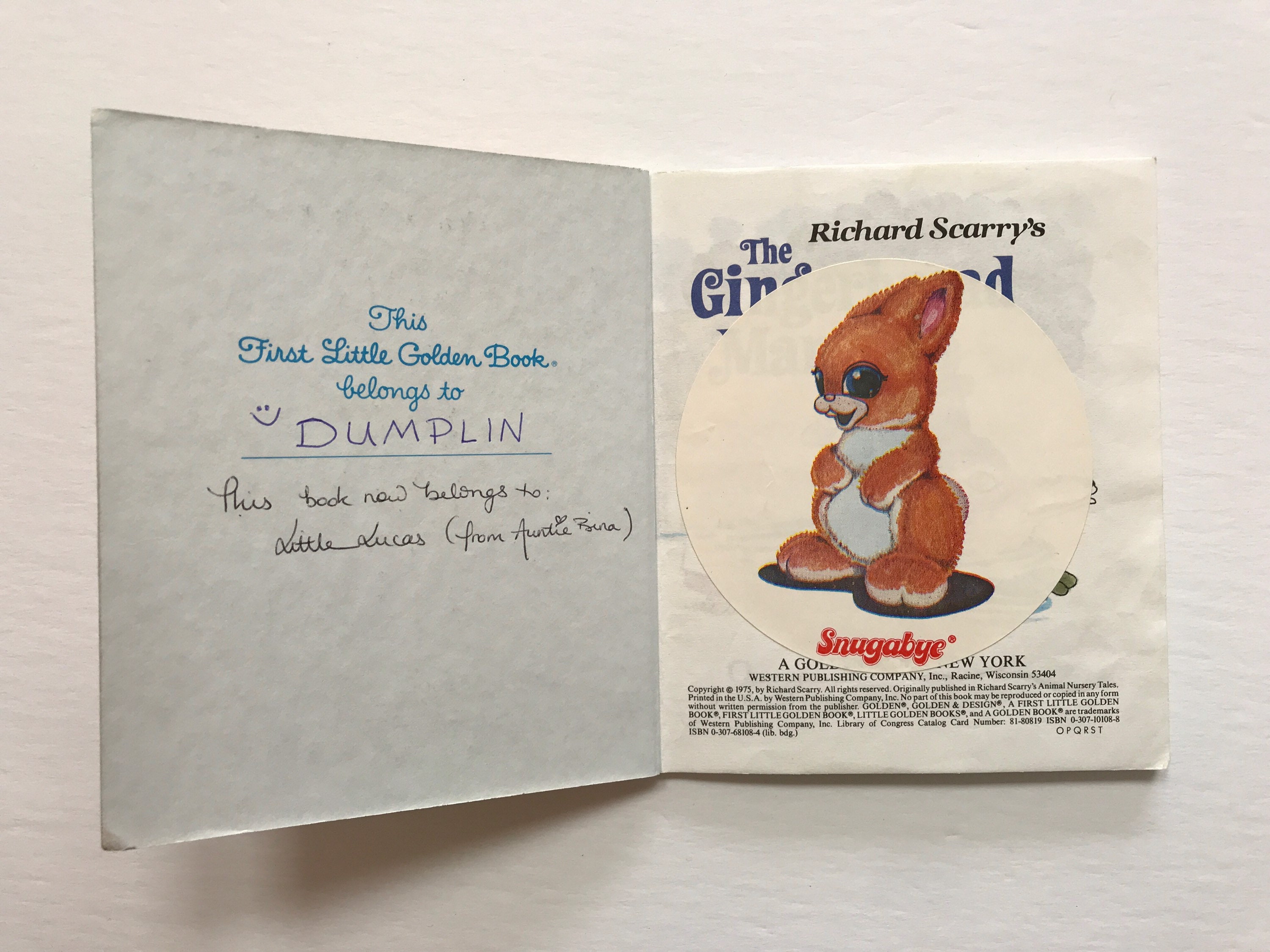 1975 Richard Scarry's The Gingerbread Man Little Golden | Etsy