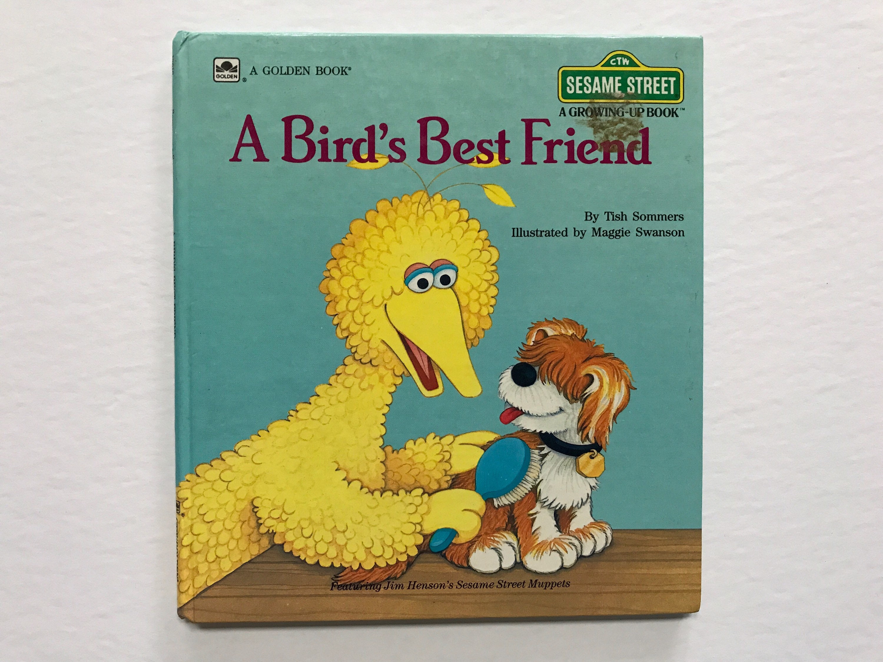 1986 A Birds Best Friend Hard Cover Story Reading Sesame - Etsy