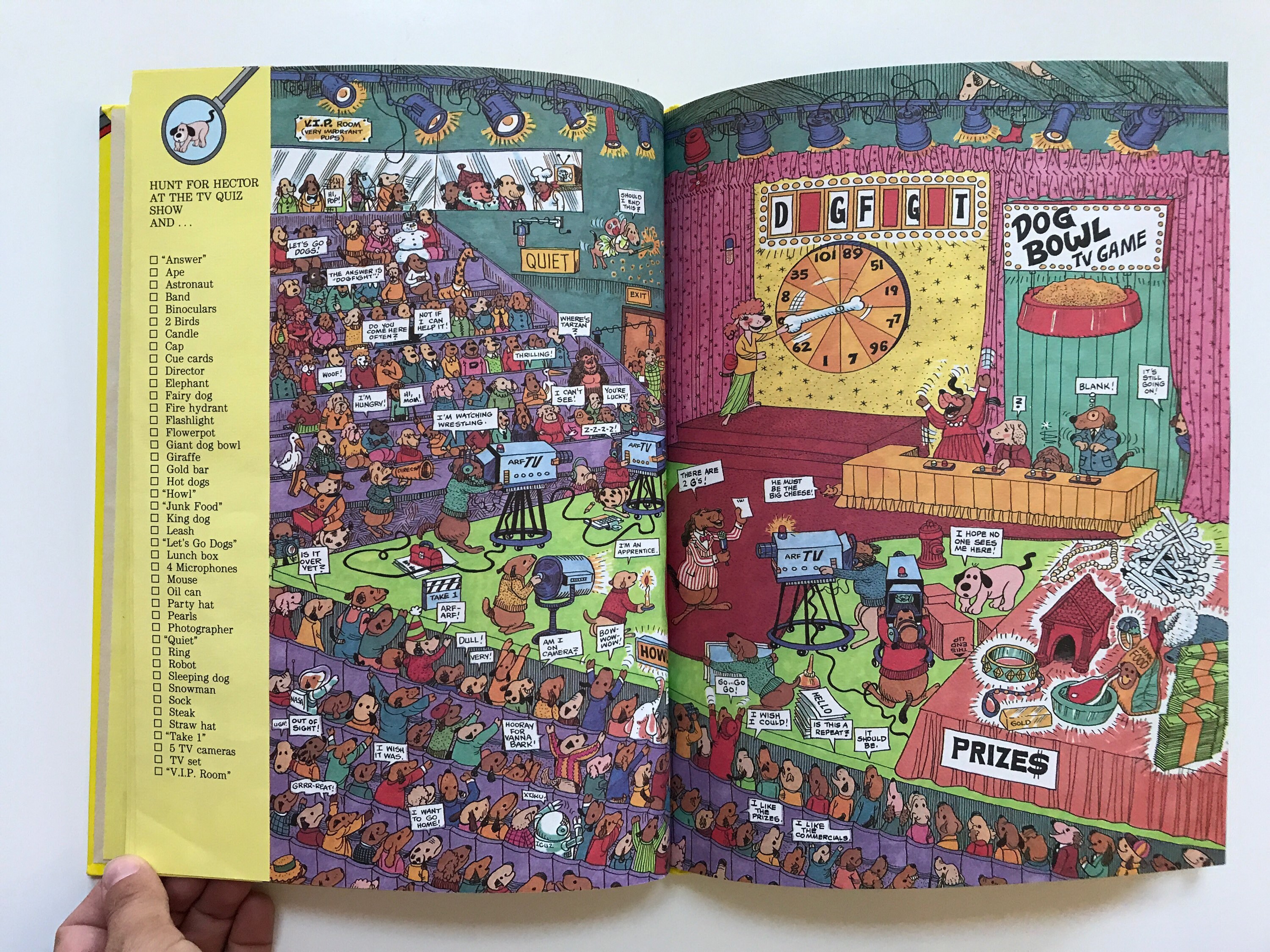 1989 Hunt for Hector Look and Find Book Search Hidden Object | Etsy