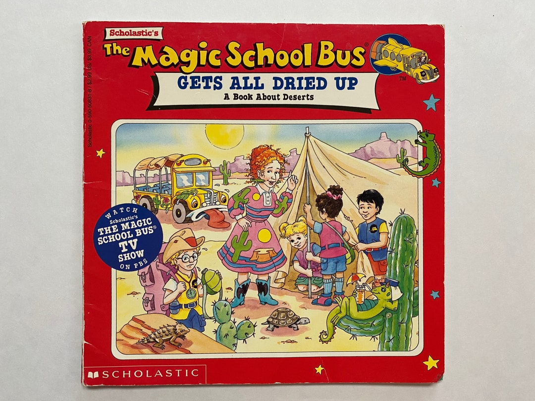The Magic School Bus Gets All Dried up 1996 Scholastic 90s Kids Reading ...