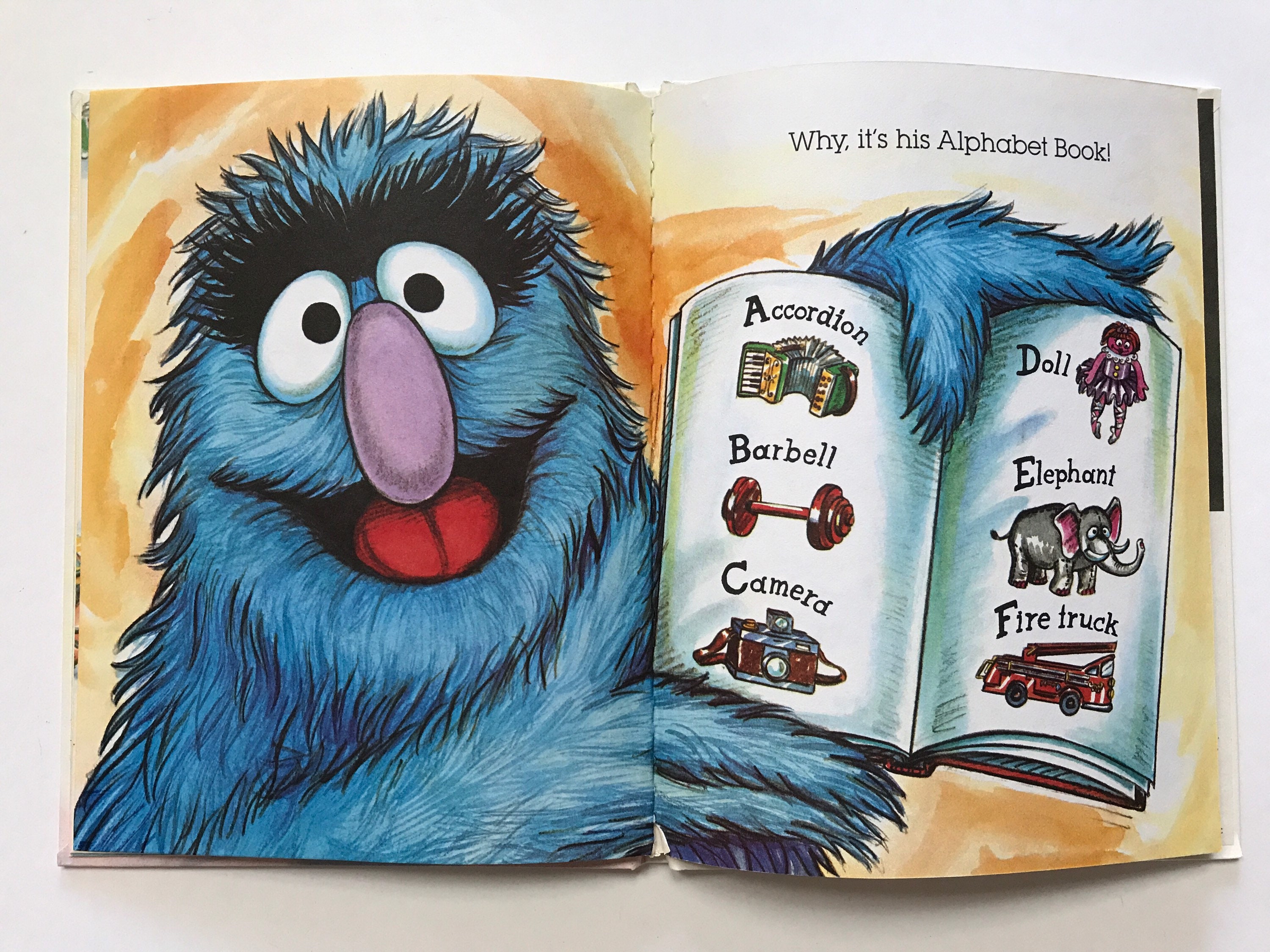1981 ABC Toy Chest Sesame Street Book Muppets Jim Henson Kids | Etsy