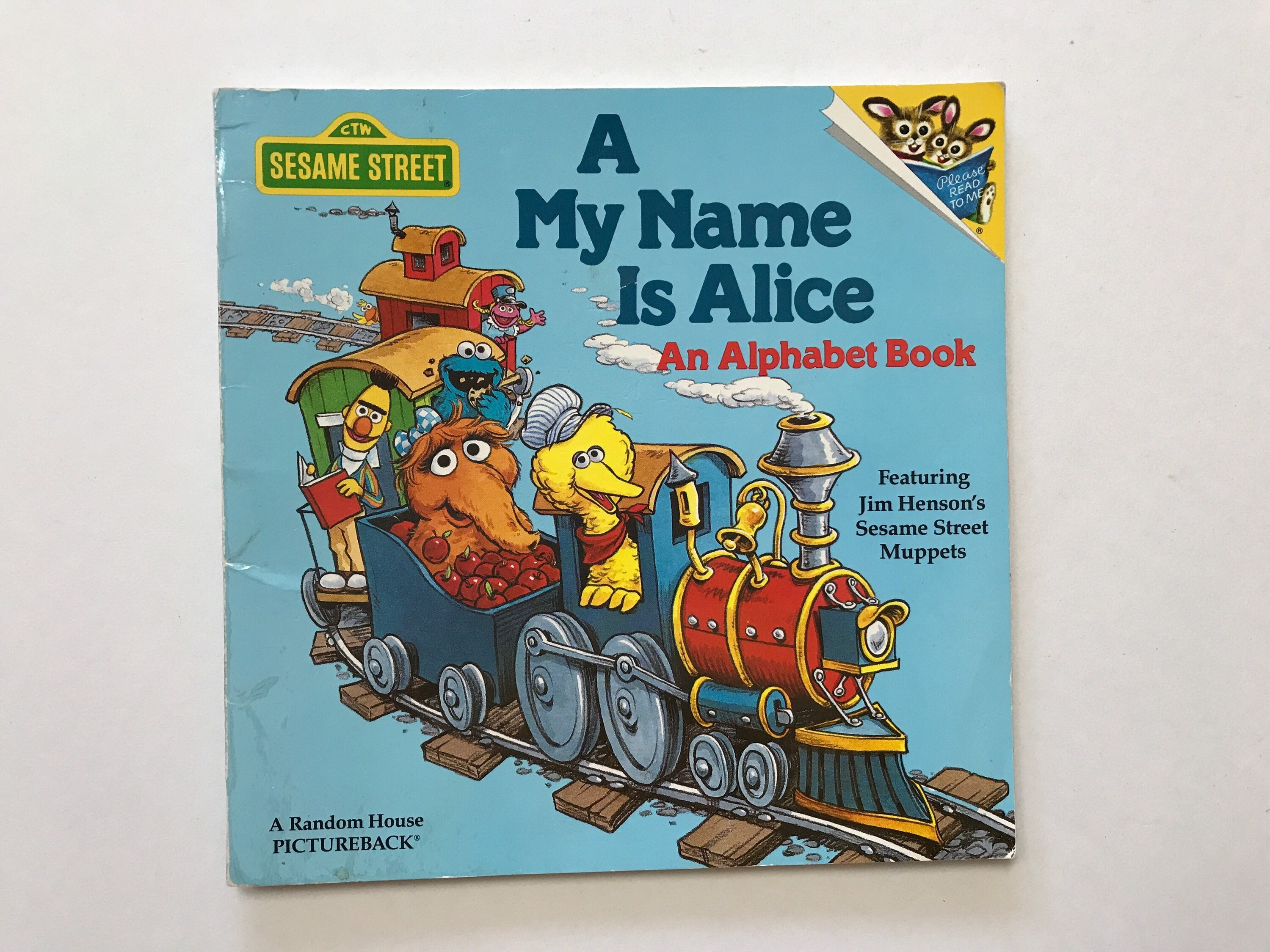 1989 A My Name is Alice Alphabet Book Children Kids Golden Look Look ...
