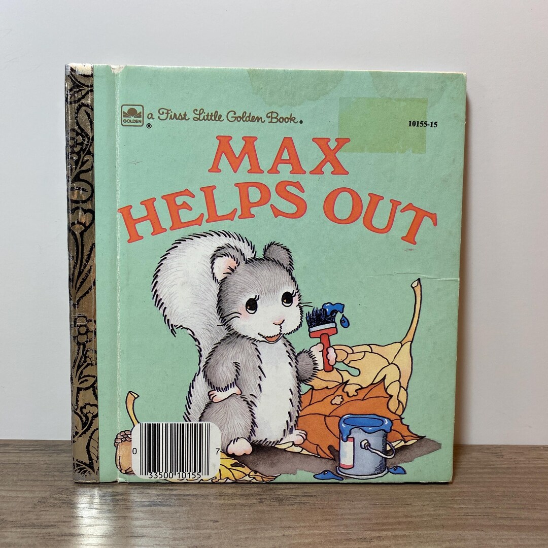 1984 Max Helps Out First Little Golden Book by Linda Neilson and ...