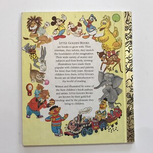 1988 the Day Snuffy Had the Sniffles Little Golden Book Kids Children ...