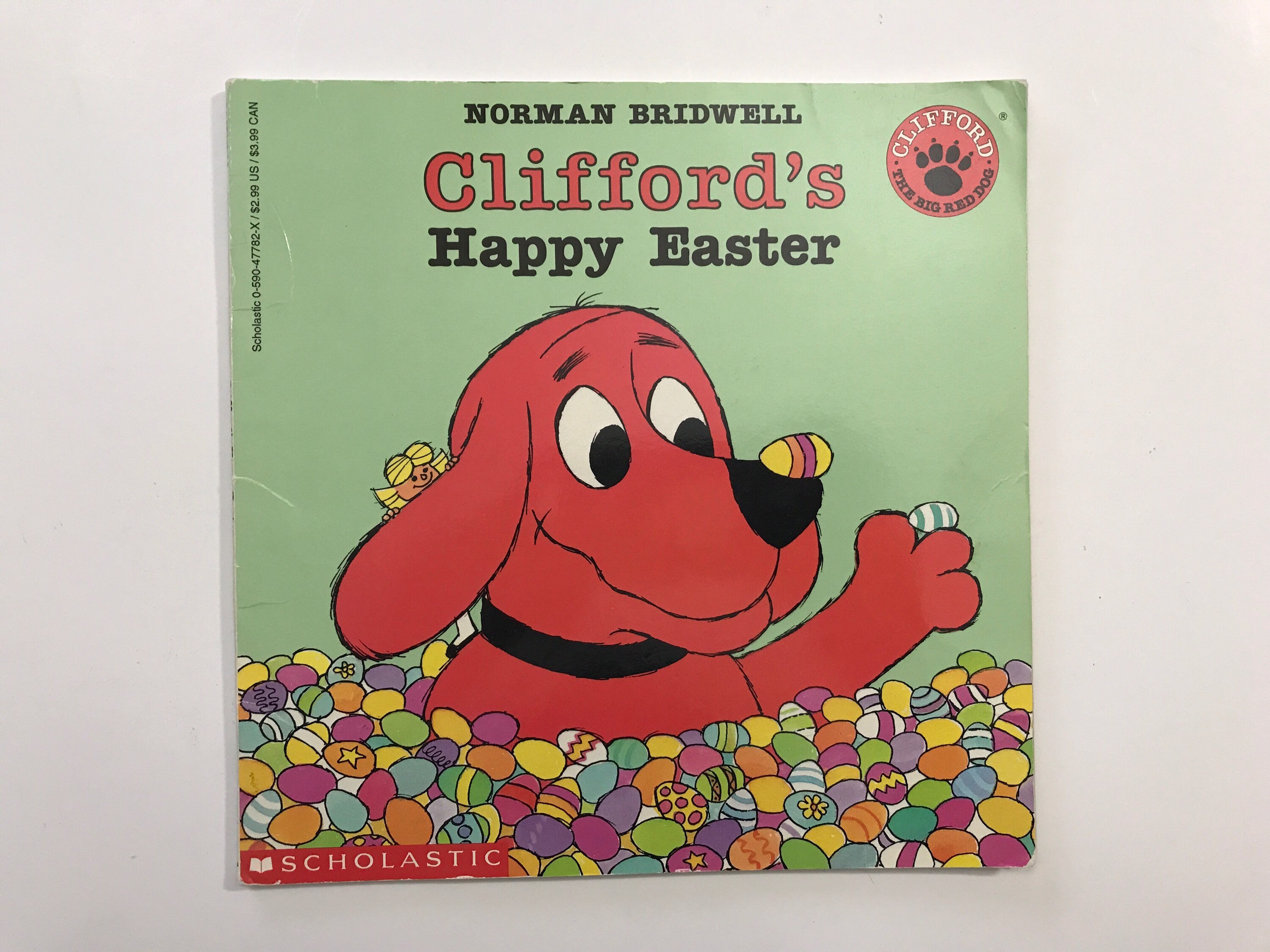 Cliffords Happy Easter Book 1994 Kids Children Reading Story | Etsy
