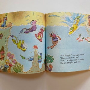 1984 Fraggle Rock Hardcover Book What’s a Fraggle Jim Henson Muppets ...