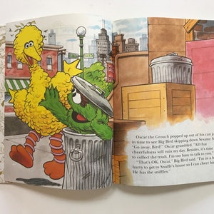 1988 the Day Snuffy Had the Sniffles Little Golden Book Kids Children ...