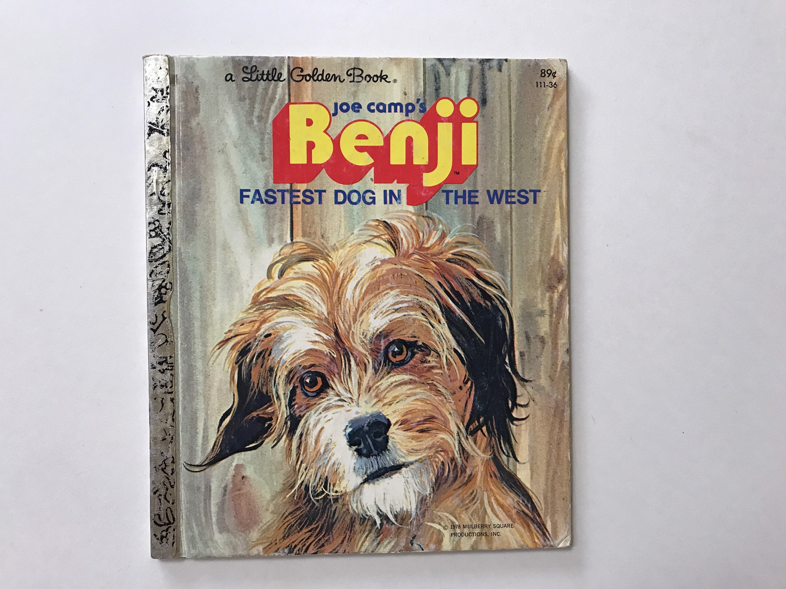 1978 Benji Little Golden Book / Kids Children 70s Reading | Etsy