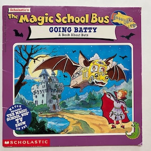 The Magic School Bus Going Batty 1996 Scholastic 90s Kids Reading ...