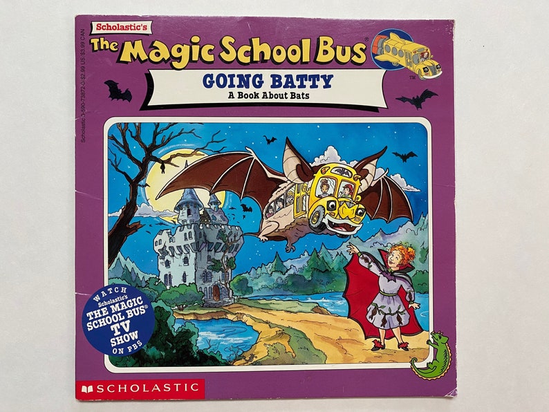 The Magic School Bus Going Batty 1996 Scholastic 90s Kids - Etsy