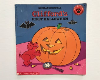Cliffords Halloween Book 1986 Kids Children Spooky Season | Etsy