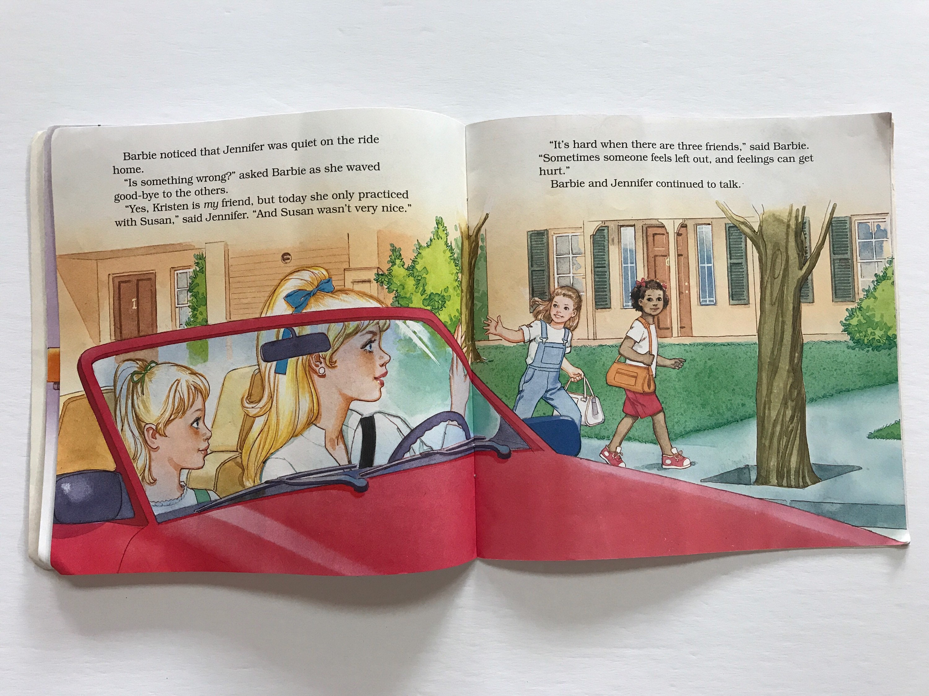 1996 Barbie Best Friends Golden Kids Book 90s Mattel Kids Children ...