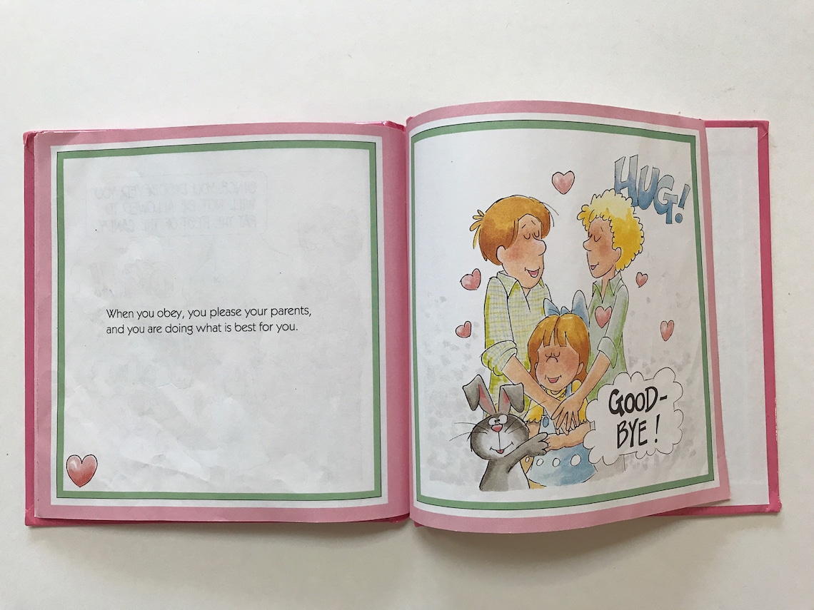 1988 Joy Berry Hardcover Book About Disobeying Learning | Etsy